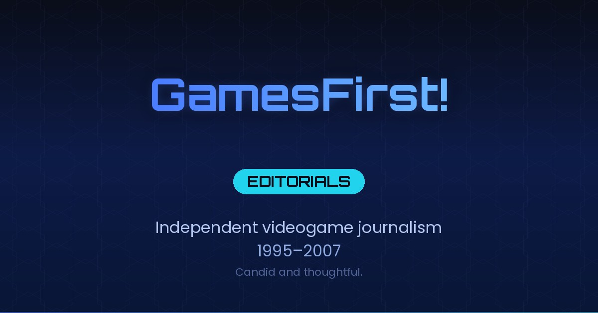 2000 PC Peripherals — The GamesFirst! Archive
